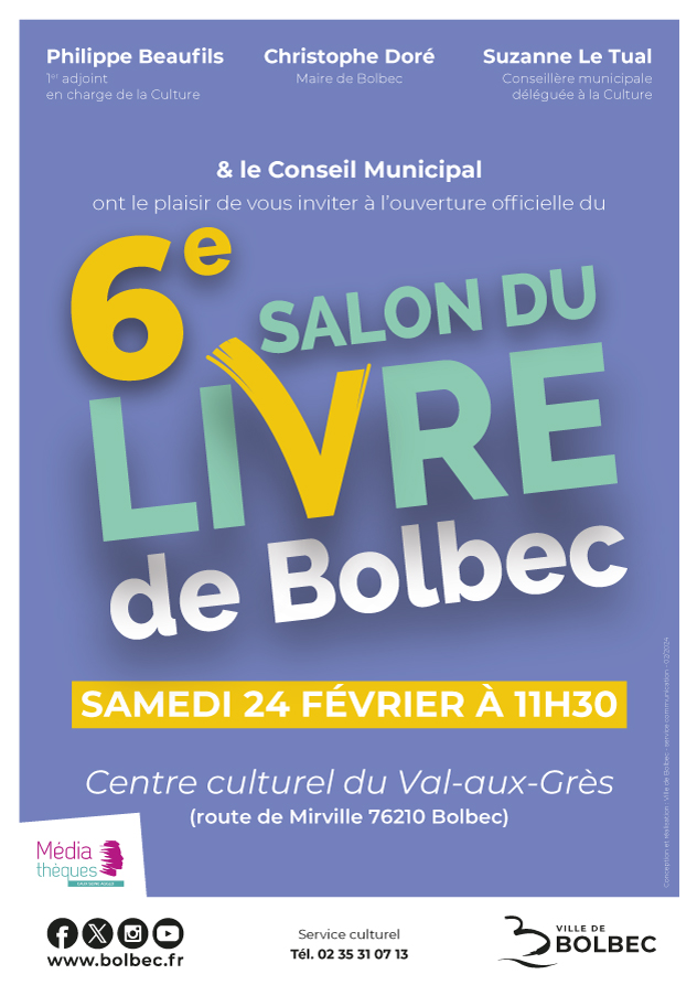 Salon du livre de Bolbec – Préparation – Martine Gaurat Lemonnier
